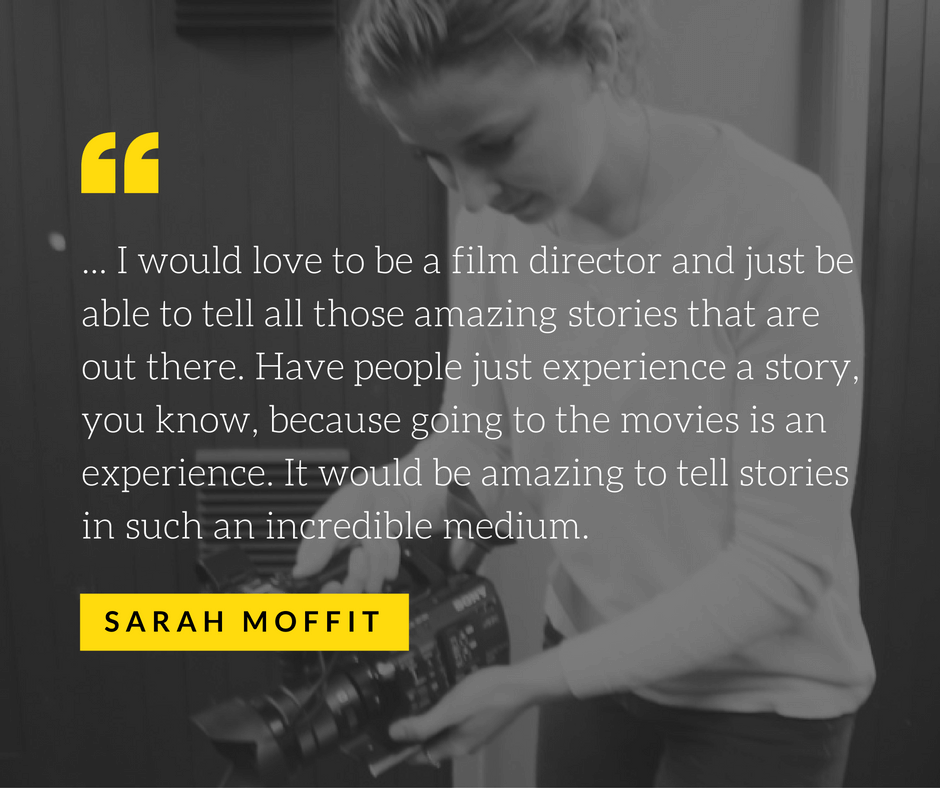 Sarah Moffit, Video Production Intern - Stint Ireland